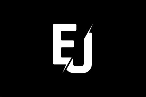 Monogram EJ Logo Grafik Von Greenlines Studios Creative Fabrica In 2023 Logo Design Liebe
