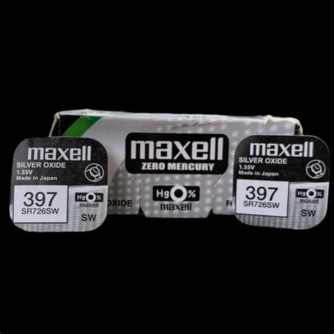Jual Batre Baterai Jam Tangan Original Maxell 397 SR726SW Mpb Kab