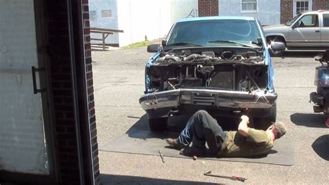 Gmc 1500 Front End Collision Repair Youtube