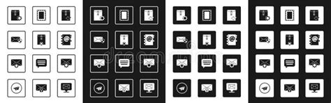 Set Envelope Delete Envelope With Shield Setting Address Book Postal Stamp And Received