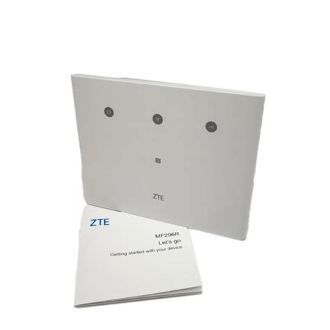 Hot Dual Band Wifi Zte Mf296r 4g Lte Cpe Router With Gigabit Port