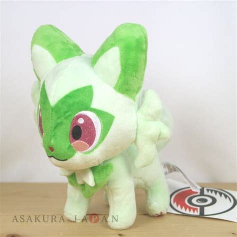 Pokemon Center Original Plush Doll Sprigatito Scarlet Violet Ebay