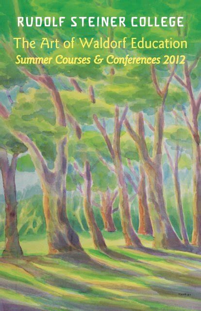 The Art Of Waldorf Education Rudolf Steiner College