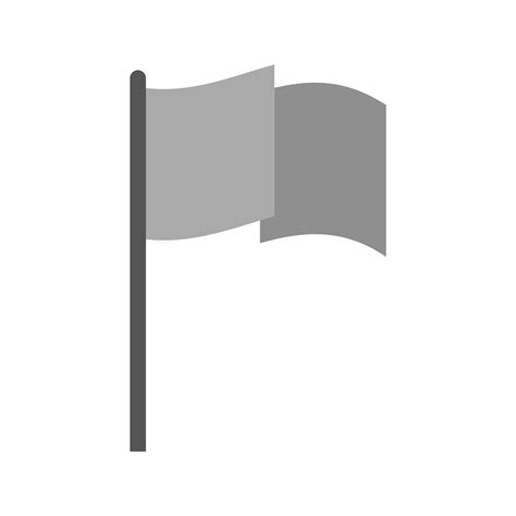 Flag Flat Greyscale Icon 15655353 Vector Art At Vecteezy