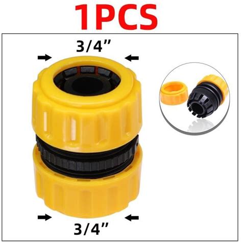 ROBINET RACCORD Kx1pcs Connecteurs rapides pour tuyau arrosage et irrigation réparation des