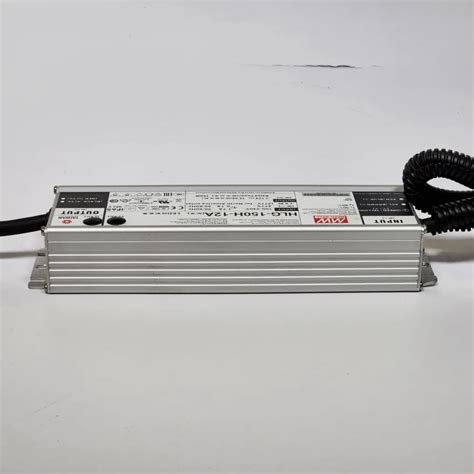 Mean Well HLG H A AC DC Single Output LED Driver With Built In PFC Max Marine Electronics
