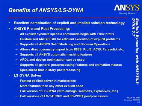 Explicit Dynamics Ppt