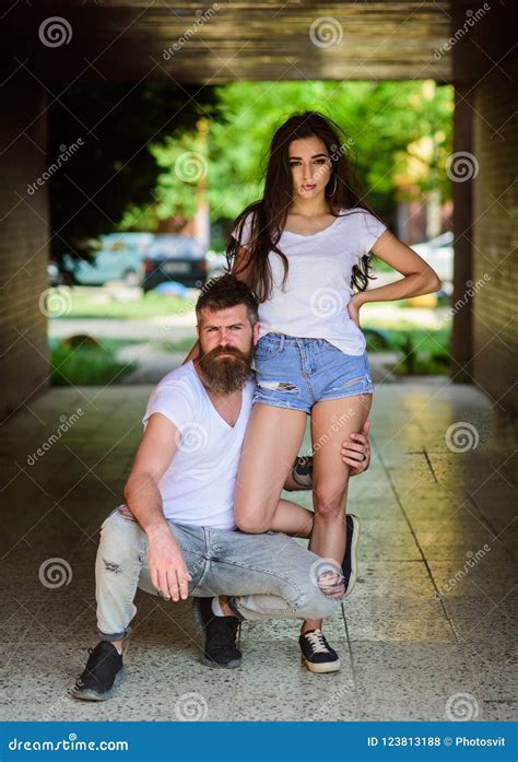 Couple Hang Out In Porch Or Underground Crossing Underground Date