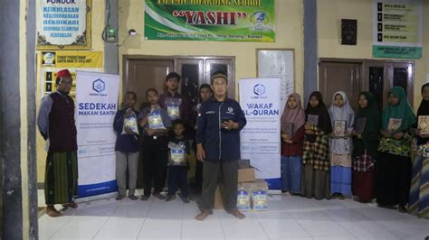 Distribusi Wakaf Al Qur An Dan Beras Hasmi Peduli Ke Ponpes Yashi Hasmipeduli Org