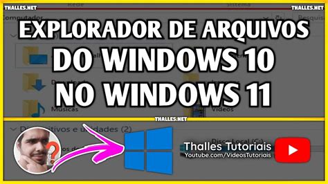 Vídeo novo galera Como Colocar o Explorador de Arquivos do Windows 10