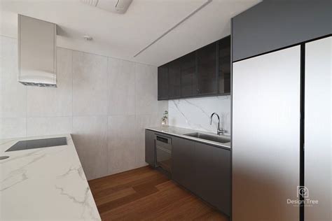 디자인트리 서울인테리어 마포인테리어 대면형주방 밀레식기세척기 밀레오븐 밀레인덕션 인피니티냉장고 블럼인티보서랍 콘크리트샌드도어 인피니티칼라카토오로