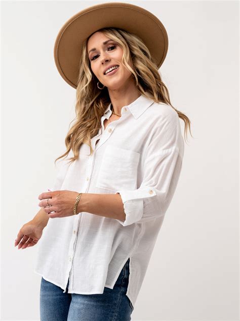 Kirby Button Down Holley Girl