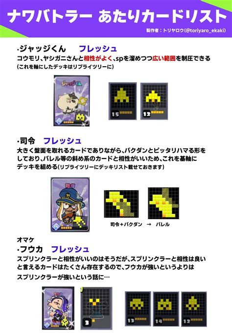 【ナワバトラー】出現キャラ全ての3レベルを倒したガチ勢決闘者によるデッキリスト公開 第二弾【スプラトゥーン3】｜スプラトゥーン3まとめ攻略情報