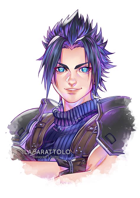 Zack Fair Final Fantasy And 2 More Drawn By Ilabarattolo Danbooru