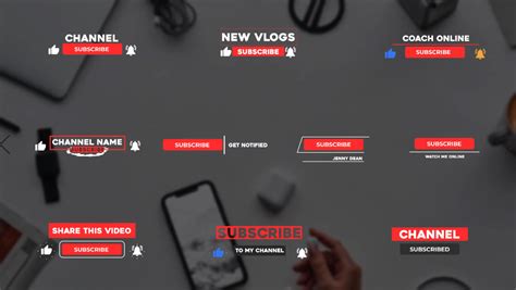 PR模板 YOUTUBE订阅按钮 忆姿网