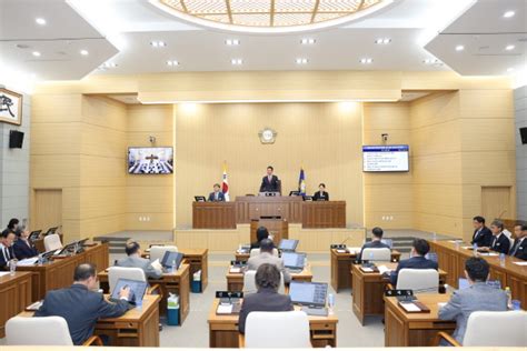 예천군의회 제275회 임시회 폐회 예천저널