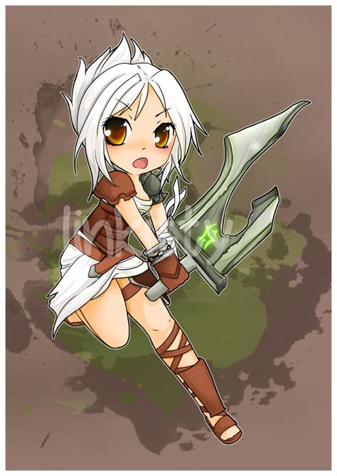 Riven League Of Legends Chibi