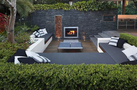 Sunken Gardens And Backyards Blend Privacy And Closeness To Nature