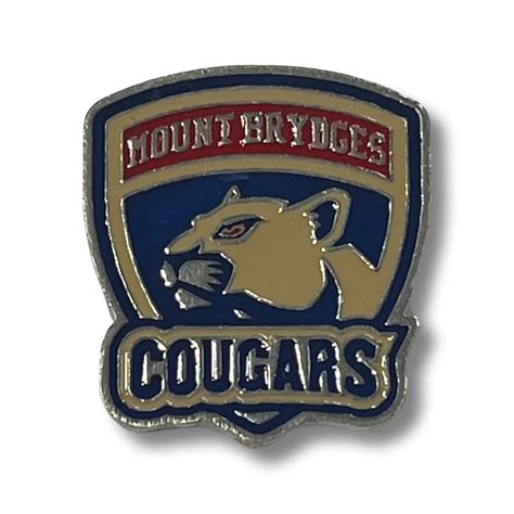 Cougars Enamel Pin Source Teamworks