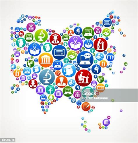 아시아 E러닝 대학 교육은 벡터 버튼 패턴 20 24세에 대한 스톡 벡터 아트 및 기타 이미지 20 24세 감사 공부 Istock