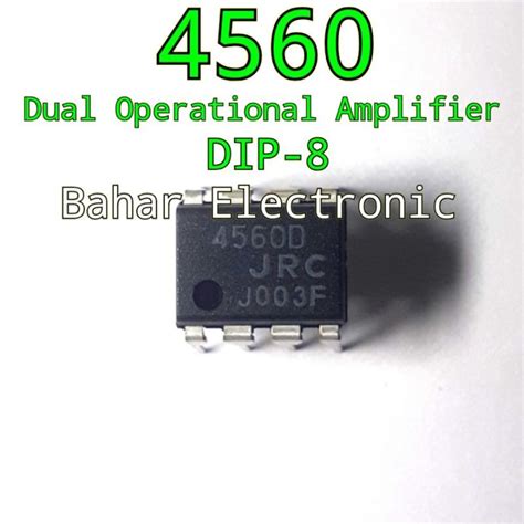 Jual IC 4560 NJM4560D DIP 8 Original JRC Shopee Indonesia