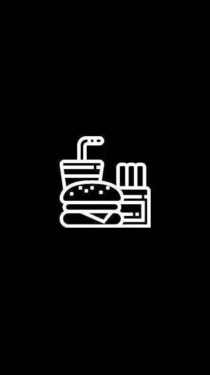 کاور هایلایت مشکی Love با قلب صورتی ساده و دوست داشتنی