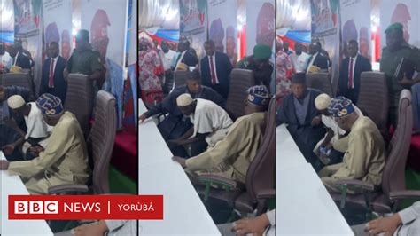 Wo Ohun Tí Apc Sọ Nípa Fídíò Ibi Tí Tinubu Ti Fún ọkùnrin Kan Lówó