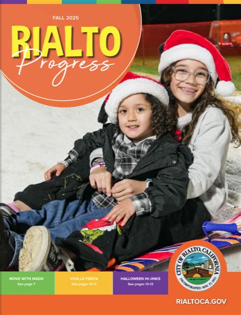 Parks Recreation And Community Services Rialto Ca