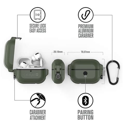 Catalyst Apple Airpods Pro 耐衝擊防水硬式保護殼 2色