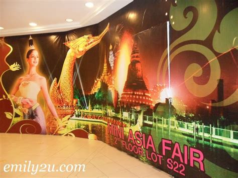 Mini Asia Fair [thai Bazaar] From Emily To You