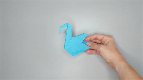 Origami Zwaan Stap Voor Stap Handleiding Voor Het Vouwen Van Een Zwaan