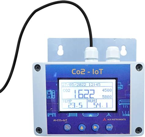 Smart Wireless Carbon Dioxide Indoor Air Quality Iot