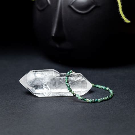 Дамска гривна Ezera Изработена от естествени фасетирани камъни Emerald