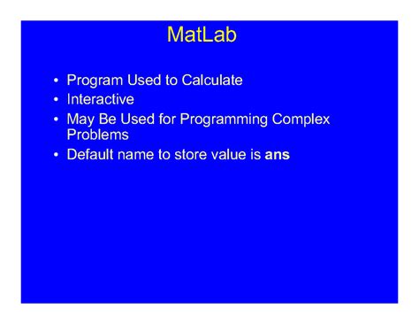 Lect02 Statements Expressions Compatibility Mode MatLab Program Used To Calculate Studocu