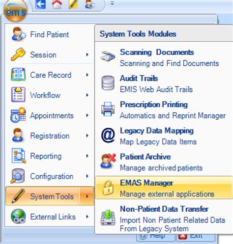 Emis Web How To Integrate Engage Health