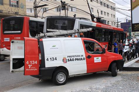 Mesmo Com Reforma De Rede Sistema Trólebus Permanece Com Tecnologia De