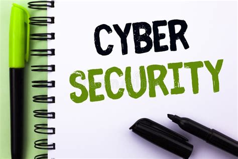 Text Sign Showing Cyber Security Conceptual Photo Online Prevention Of Attacks Viruses Encrypt