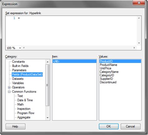 Raj Kaimal Adding A Hyperlink In A Client Report Definition File RDLC