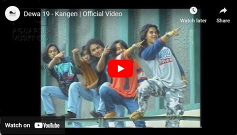 Enak Nih Lirik Lagu Kangen Dewa 19