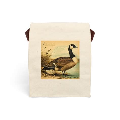 Canadian Goose Canvas Lunch Bag With Strap Mowbi