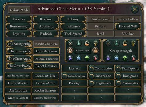 Advanced Cheat Menu Pk Paradox Mods