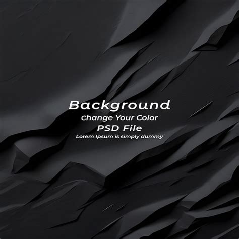 Premium Psd Psd Black Noise Paper Texture Abstract Background Dark