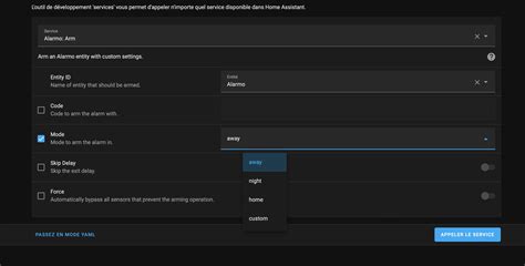 [custom Component] Alarmo Browser Managed Alarm System Custom Integrations Home Assistant