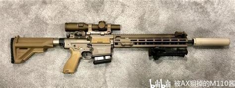 M110精确射手步枪介绍 哔哩哔哩