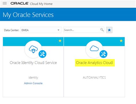 Oracle EPM Analytics Hyperion And Other Stuff OAC How To Create