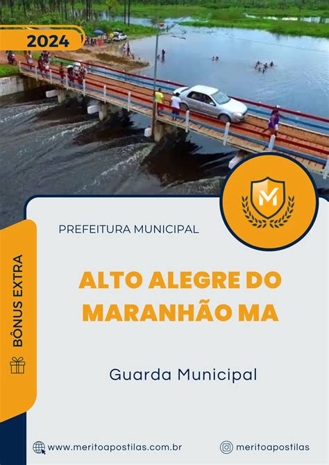 Apostila Guarda Municipal Prefeitura de Alto Alegre do Maranhão MA 2024