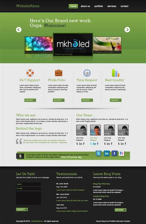 Coding Professional Website Templates Professional Website Design Web Design Tutorials