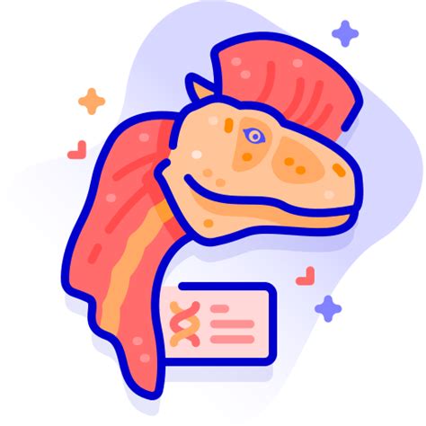 Dilophosaurus Special Ungravity Lineal Color Icon