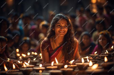 Premium Photo Indian People Celebrate Festivals Happy Colorful