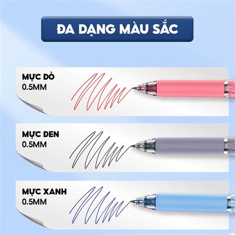 Bút gel Quick Dry Thiên Long GEL 033 Mực khô siêu nhanh Thiên Long Shop
